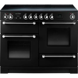 Rangemaster KCH110ECBL/C Kitchener Electric Ceramic 110 Range Cooker ...