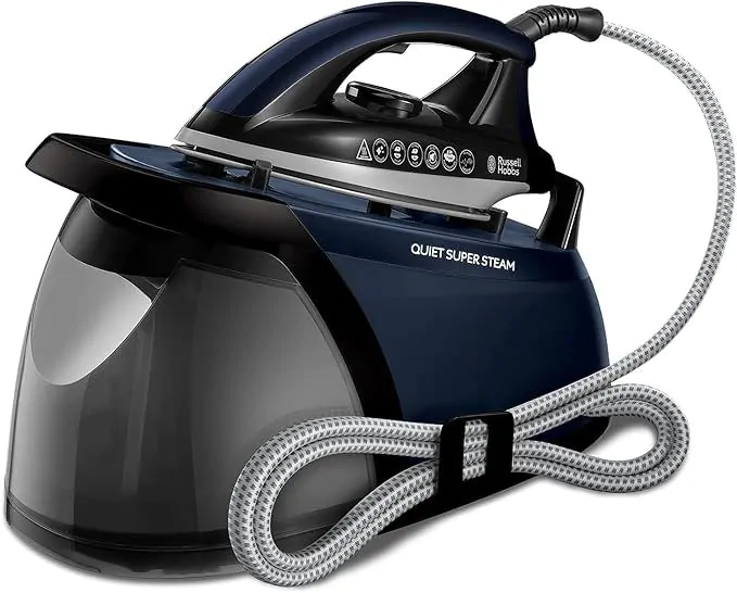 Russell Hobbs 24470 Quiet Steam Generator Iron Navy Black Donaghy Bros