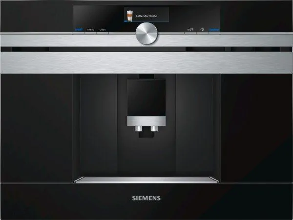 Siemens CT636LES6 iQ700 Built In Fully Automatic Coffee Machine Stainless Steel Donaghy Bros